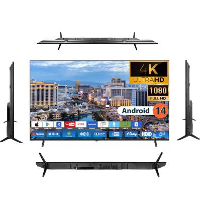 China Smart Tv 50 Inches Tv Flat Screen On Sale Android TV Frameless Ultra-thin Television for sale