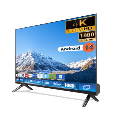 China Televisão sem quadro 32 55 polegadas Led TV Screen Televisão 65 polegadas 4K Smart TV Android 75 polegadas Smart TV Panel for sale