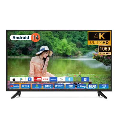 China TV 75 Inch LED Televisores 65 Inch 4K UHD Smart TV 55 Inch 50 Inch QLED TV Televisions for sale
