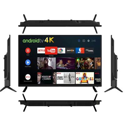 Cina Smart TV da 65 pollici 4K Ultra HD LED Google Android TV Wifi Televisione a grande schermo in vendita