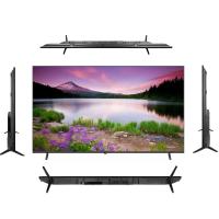 China 75 85 Inch UHD 4K Frameless Android Smart TV 3840x2160 Plastic Tempering for sale