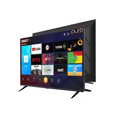China 50 Inch Smart QLED TV Thin Bezel Google TV with UHD Resolution for sale