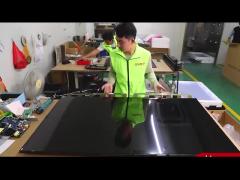 High Definition Analog LED TV Ultrathin Thickness 65 Inch 4K TV With Plastic Housing