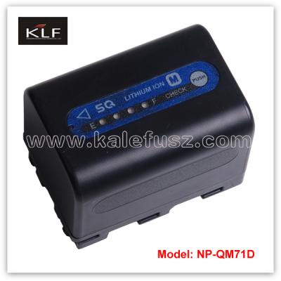China Digital Camcorder Battery NP-QM71D For Sony for sale