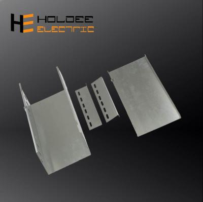 China China Professional Factory High Quality Electrical Galvanized Steel Channel Type Long Span Solid Through Cable Tray for sale
