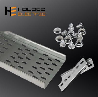 China Corrosion Resistant Electric Aluminium Alloy 1060 Ventilated Or Perforated Trough Cable Tray 250mm Made In China for sale