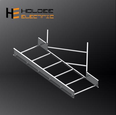China Factory Direct 500mm Heavy Duty Powder Coated Ladder Type Cable Trays With Hangers Weight Made In China Low Price for sale