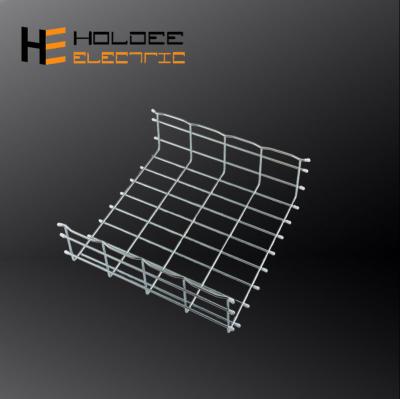 China Easy Installation Fire-Retardant Coating Low-carbon Steel Q235 Grid Cable Tray With Accessories for sale
