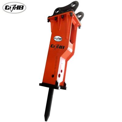 China orange 20crmo material Hydraulic Breaker Hammer for 20 Tons Excavator Sb121 Hydraulic Rock Breaker Chisel for excavator for sale