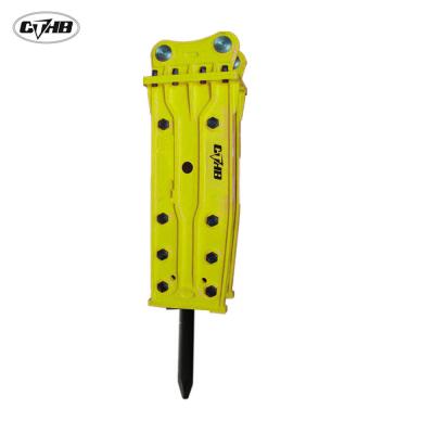 China hydraulic soosan rock breaker hammer made in China  manufacturer chisel 140 mm silence type hydraulic breaker for sale
