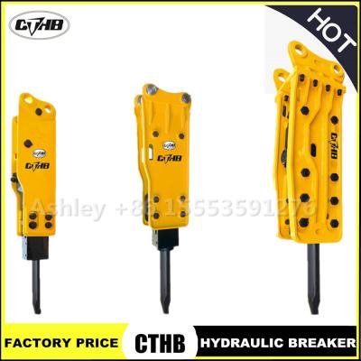 China Hydraulic rock hammer breaker for mini excavator Good Brand RanSun Producing 1.2ton-55ton Machine  hydraulic rock br for sale
