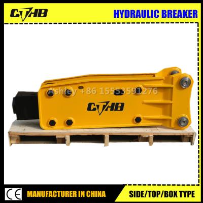 China China Cheap Side Type Hydraulic Breaker Price , Excavator Rock Hammer. CE / ISO:9001 / SGS / CCC Approved for sale