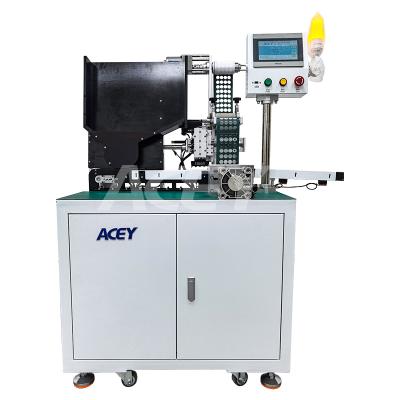 China Automatic Lithium Battery Insulation Paper Sticking Machine for 18650 21700 26650 32700 for sale