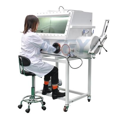 China Vacuum Stainless Steel Glove Box For Coin Cell Assembly for sale