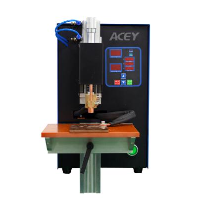 China Cylindrical Battery Tab Pulse Spot Welder Welding Machine for sale
