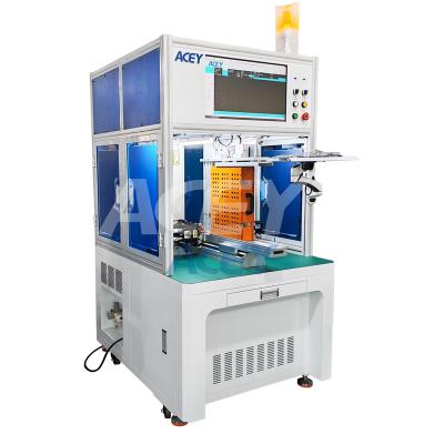 China 10000A Double Sided Automatic Battery Pack Spot Welder Machine For 18650 21700 32700 32140 for sale