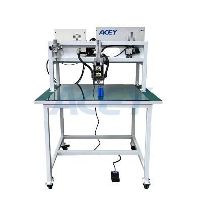 China 5000A DC Inverter Pneumatic Gantry Manual Spot Welding Machine For Battery Pack for sale