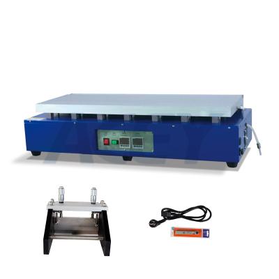 China Small Vacuum Heating Cylindrical Battery Film Coating Machine for sale