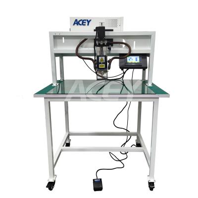 China 8000A Transistor Pneumatic Pedal Manual Spot Welding Machine For Battery Pack for sale