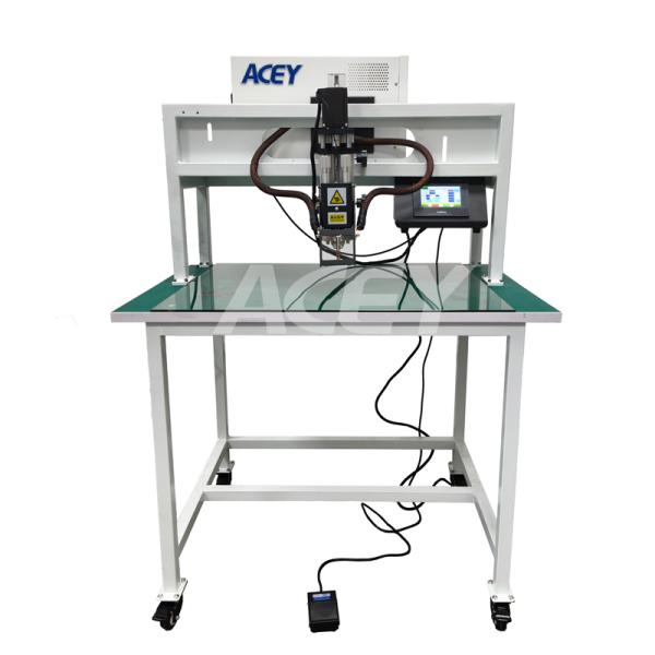 Quality 8000A Transistor Pneumatic Pedal Manual Spot Welding Machine For Battery Pack for sale