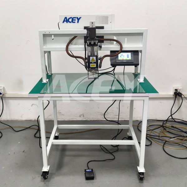 Quality 8000A Transistor Pneumatic Pedal Manual Spot Welding Machine For Battery Pack for sale