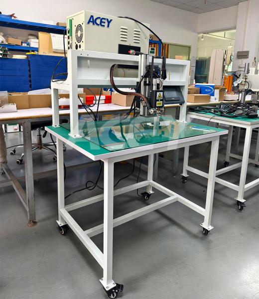 Quality 10000A Transistor Electric Pedal Manual Lithium Battery Pack Spot Welder Machine for sale