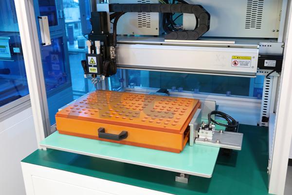 Quality 5000A DC Pneumatic Single Sided Automatic Spot Welding Machine For Battery Pack for sale