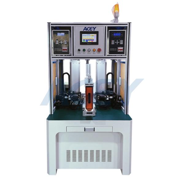 Quality Automatic Rotary Head Transistor 10000A Double Side Lithium Ion Battery Spot Welding Machine  for sale