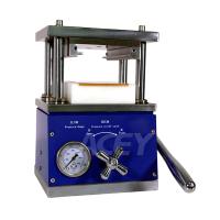 China Small Hydraulic Pouch Cell Electrode Sheet Die Cutting Machine for sale