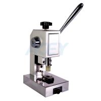 China Portable Flexible Battery Material Disc Cutter Battery Electrode Punching Machine for sale