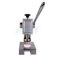 China Portable Flexible Battery Material Disc Cutter Battery Electrode Punching Machine for sale