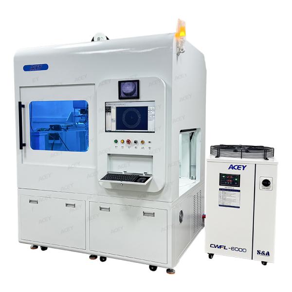 Quality 6000W Industrial Automatic CNC Aluminum Laser Welding Machine For Prismatic Battery Pack for sale