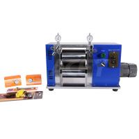 China Vertical Lithium Battery Electrode Roller Press Machine For Battery Manufacturing for sale