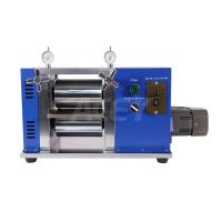 China Vertical Lithium Battery Electrode Roller Press Machine For Battery Manufacturing for sale