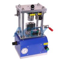 China Pneumatic Cylindrical Battery Sealing Machine For Lab Cell Crimping for sale
