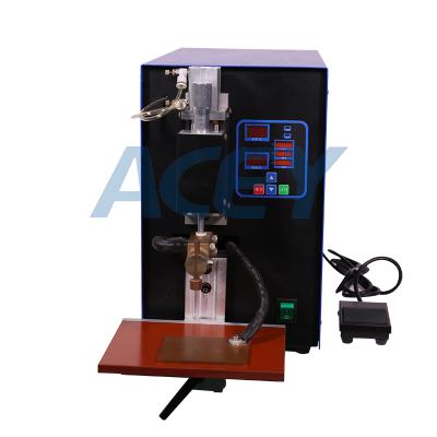 China 18650 Lithium Cell Pulse Spot Welder For Cylindrical Battery for sale