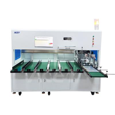 China 6 Channels Industrial Automatic Polymer Battery Cell Sorting Machine for sale