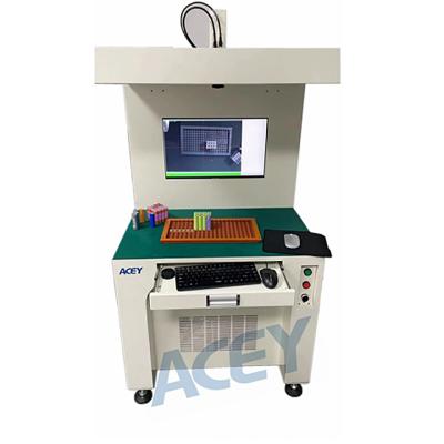 China Automatic CCD Vision Inspection Machine for Cylindrical Battery Polarity Detection for sale
