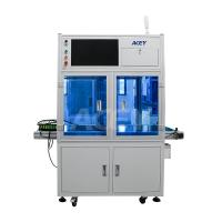China Automatic CCD Tester for Cylindrical Lithium Battery Electrode Detection with Conveyor System for sale