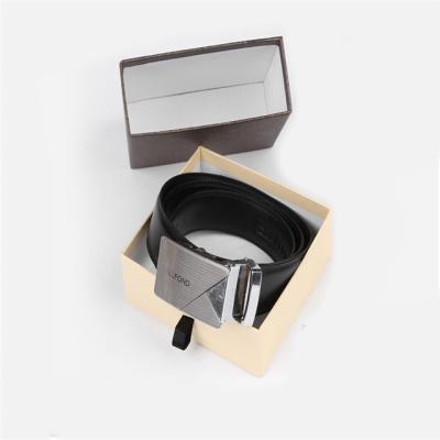 China Fancy Custom Top Quality Male Belt Drawer Packaging Box With Lace Drawing for sale