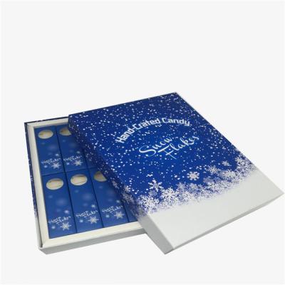 China Fancy Custom Decorative Paper Box Wholesale 20 Pieces Chocolate Packaging Box for sale