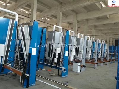 China Vertical Automatic Glass Sandblaster for sale
