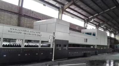 China Customized Flat and curved glass tempering machine for sale