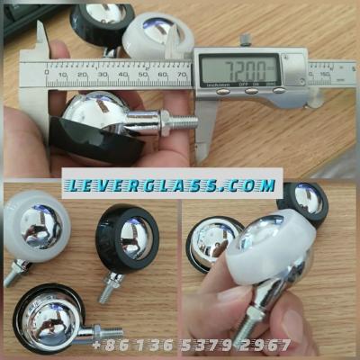 China universal caster wheels used on glass processing machine for sale