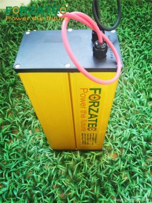 Cina materiali amichevoli di Eco dell'iluminazione pubblica della batteria di 24V Lifepo4 di stoccaggio solare di potere in vendita