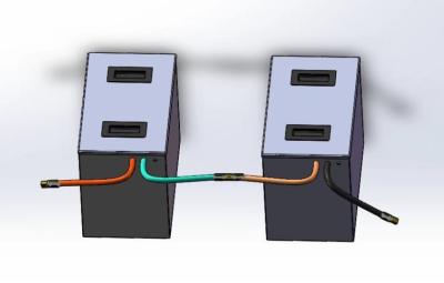Cina Tipo della batteria ricaricabile di ione di litio di densità di alto potere 24V300Ah Lifepo4 in vendita