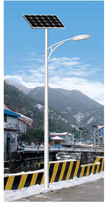 China funcionamiento seguro LED de calle de 45W del voltaje integrado solar 12/24V de la luz en venta