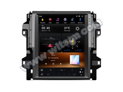 Cina Schermo Android Verticale Tesla da 9,7" per Toyota Fortuner 2017-2022, Autoradio Stereo Multimediale con GPS e Carplay in vendita