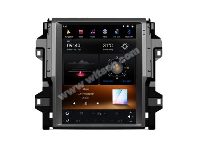 Cina Schermo Android Verticale Tesla da 9,7" per Toyota Fortuner 2017-2022, Autoradio Stereo Multimediale con GPS e Carplay in vendita