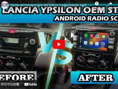 Handleiding voor het volledig installeren van multimediale Android voor LANCIA YPSILON 2011-2020